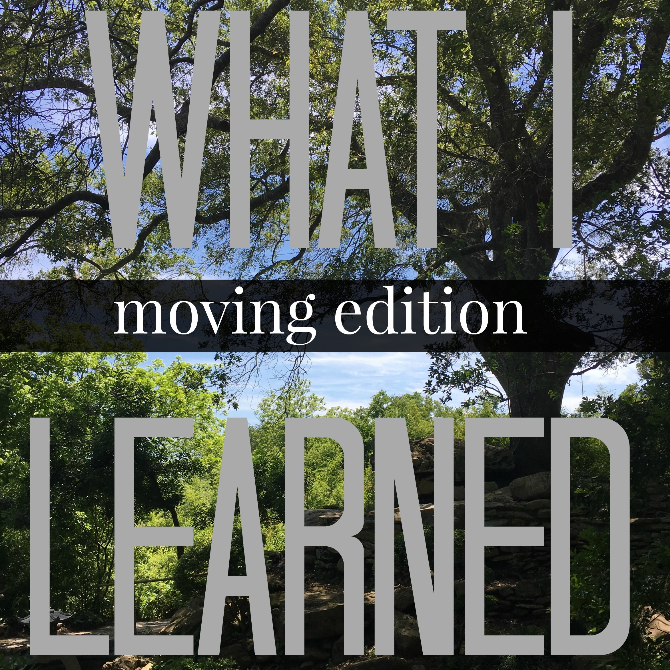 What I’ve Learned Recently: Moving Edition – KendraNicole.net
