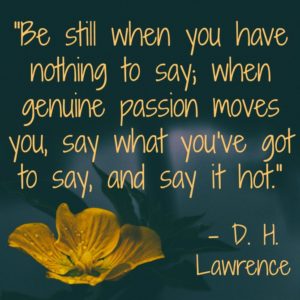 Quotable // from D. H. Lawrence – KendraNicole.net