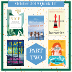 Quick Lit: Reading Wrap-Up, Part Two // October 2019 – KendraNicole.net