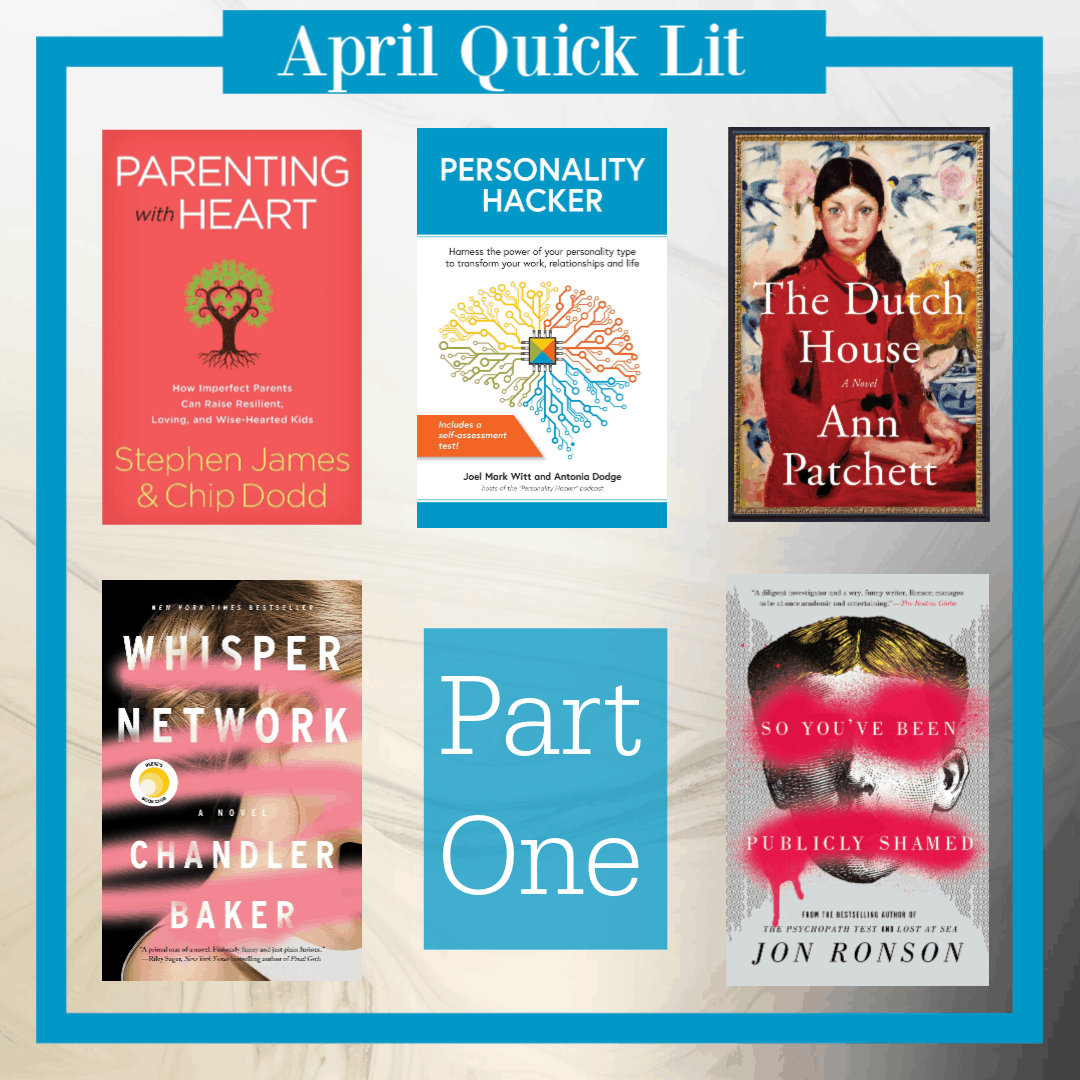 Quick Lit: April 2020 Reading Wrap-Up, Part Two – KendraNicole.net
