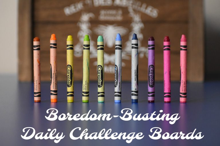 Conquering Boredom With Daily Challenge Boards – KendraNicole.net