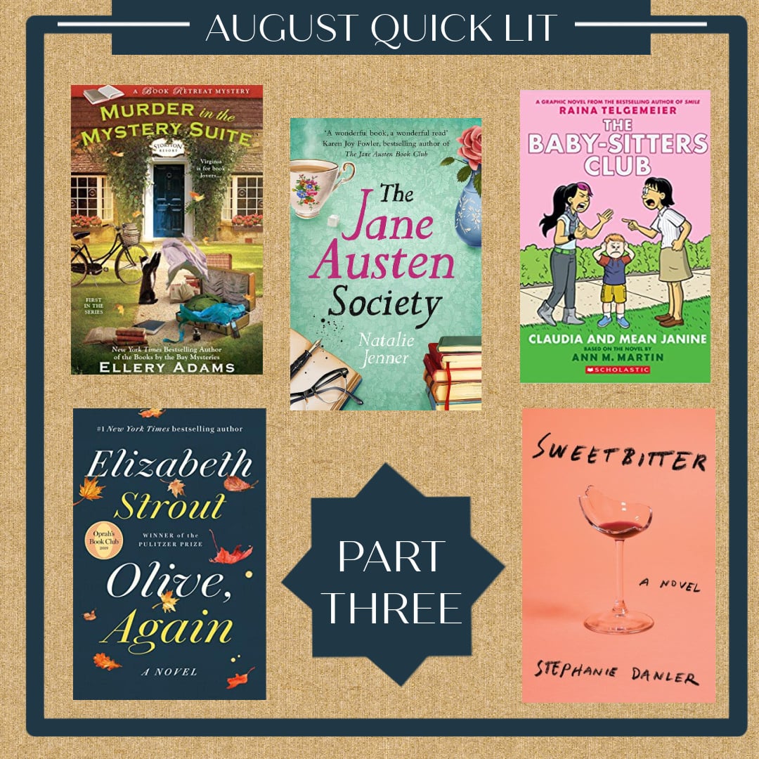 Quick Lit: August 2020 Reading Wrap-Up, Part One – KendraNicole.net