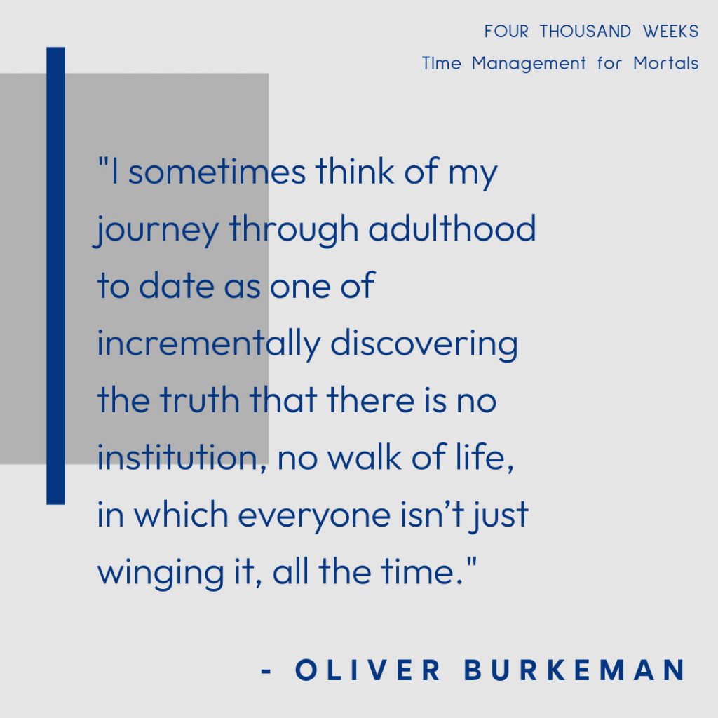 Four Thousand Weeks: Time Management for Mortals (Wholehearted Book ...