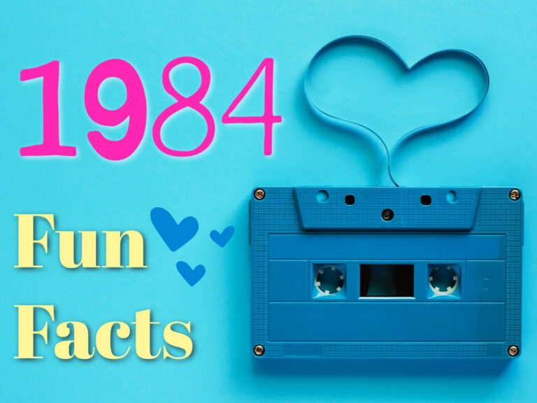 28 Fun Facts from the Year 1984 (That’s 40 Years Ago!) – KendraNicole.net